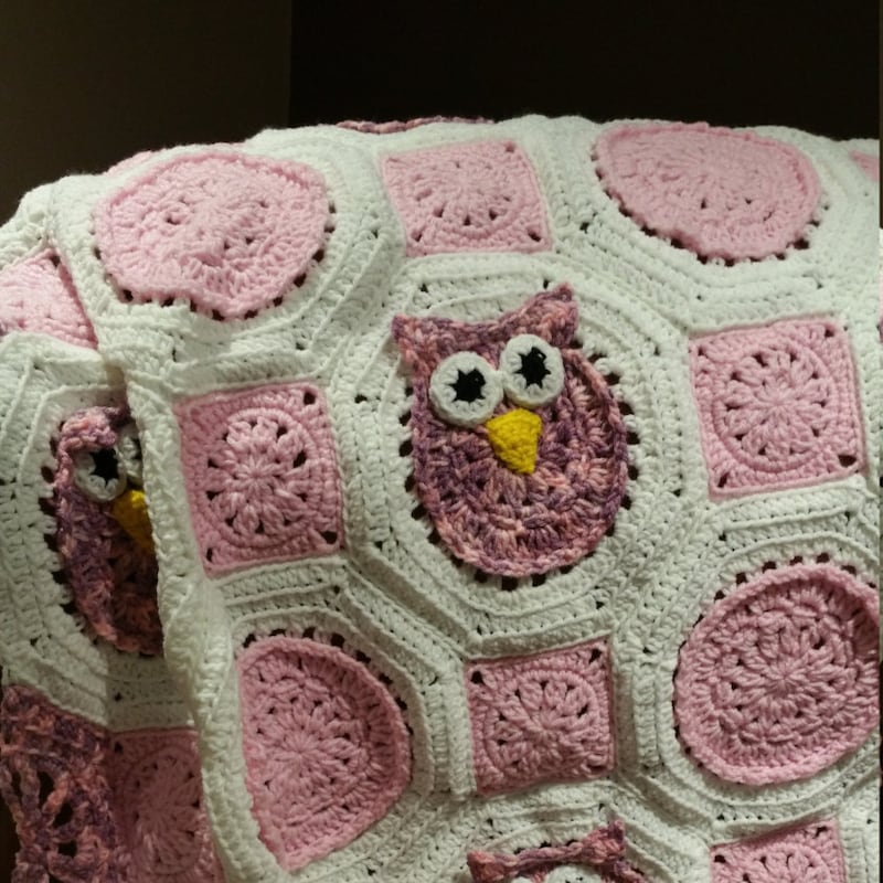 Owl Baby Blanket - Etsy