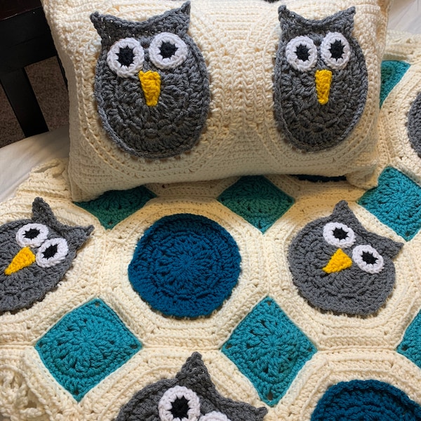 Owl Baby Blanket - Etsy