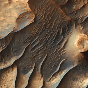 Mars: Sandstone in West Candor Chasma,satellite Image, Satellite Map ...