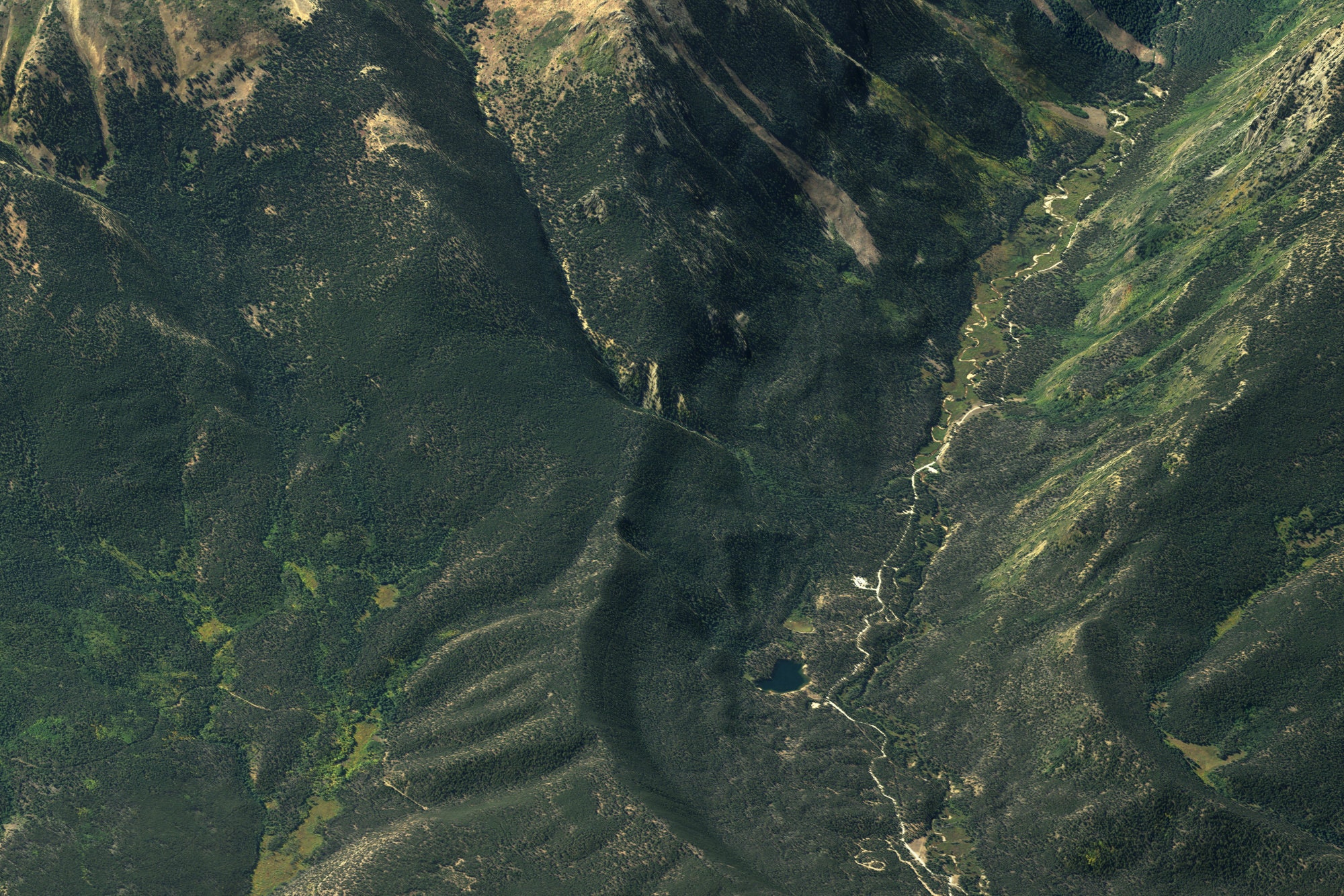 Mount Elbert 3D Map, Colorado, 14er, Aerial Map, Map Art, 3D Rendering ...