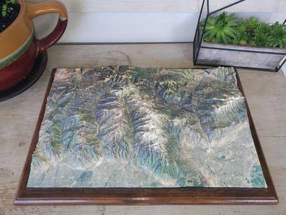 Wasatch Range Utah: 3D Printed Topographic Map 3D Topo Map, 40% OFF