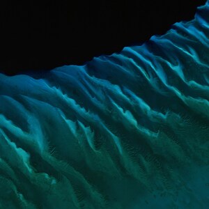 Great Bahama Bank Satellite Image, Bahamas, Caribbean, Aerial Map, Map ...