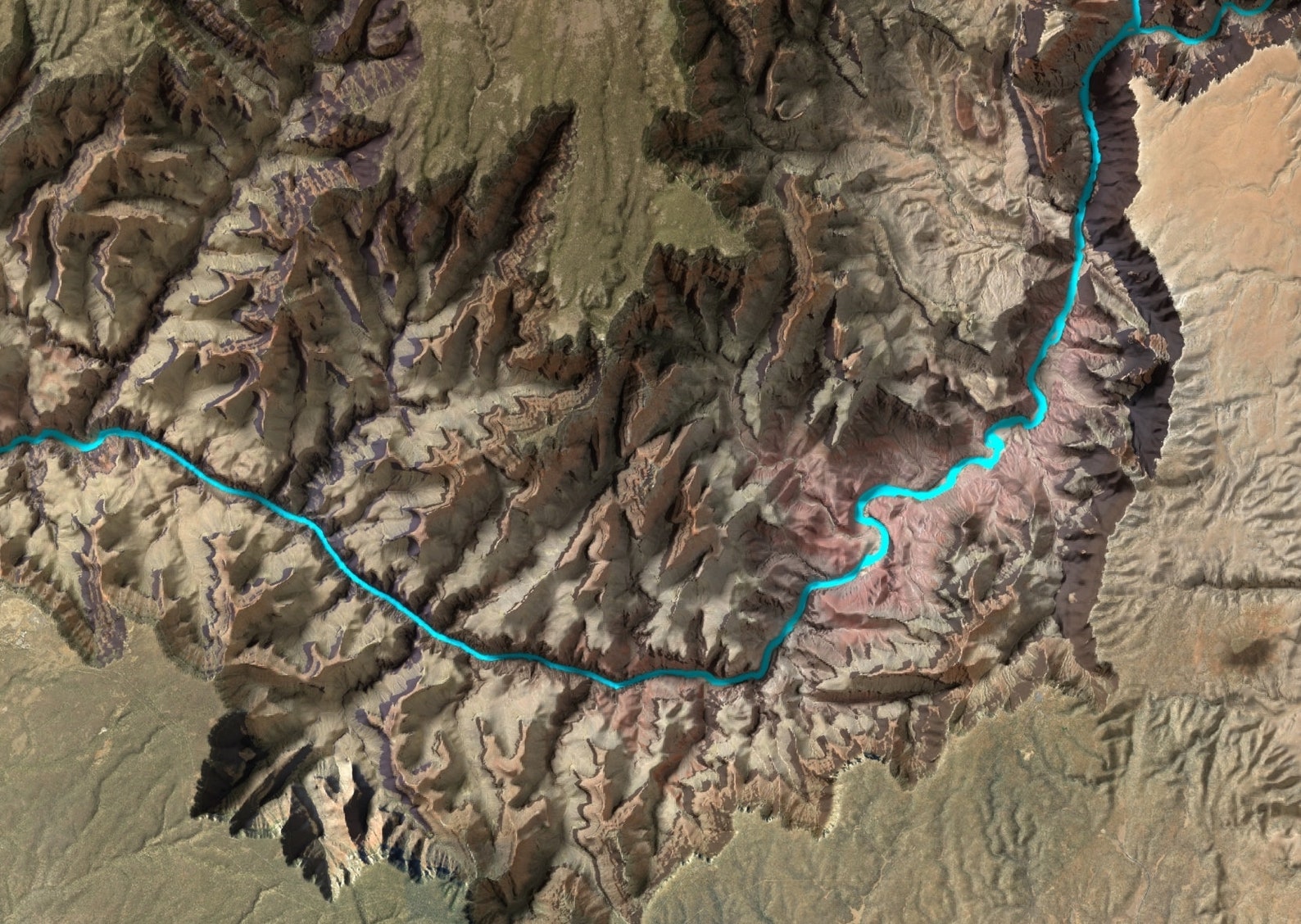 Grand Canyon Map,the Grand Canyon Topographic Map, Grand Canyon Topo ...