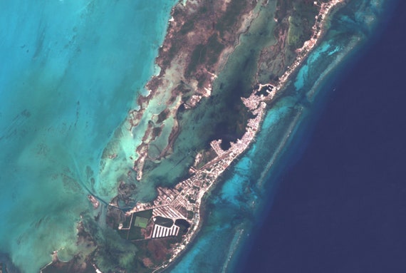 Ambergris Caye Belize Map Detailed
