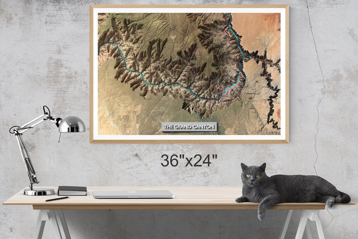 Grand Canyon Map,the Grand Canyon Topographic Map, Grand Canyon Topo ...