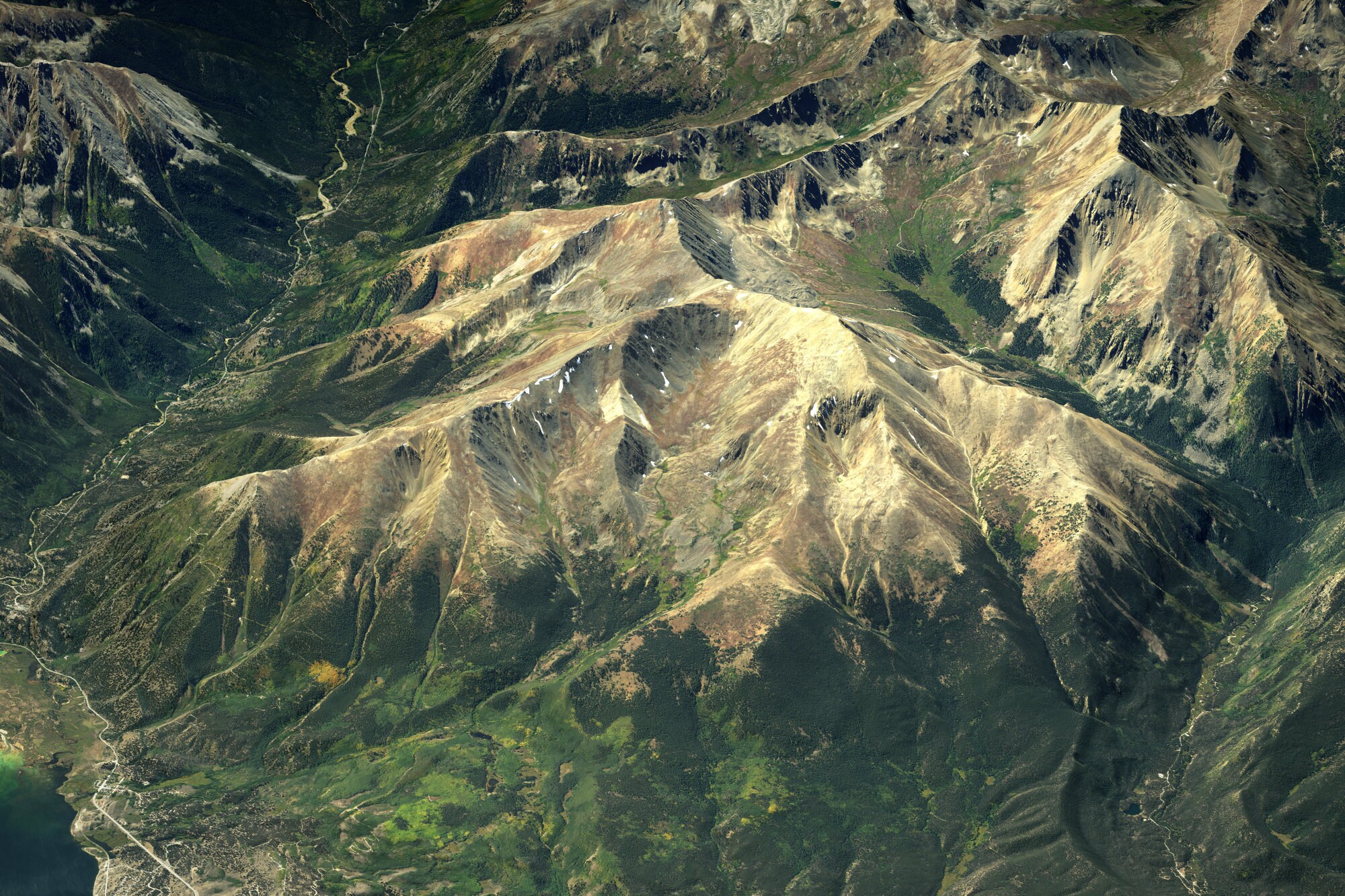 Mount Elbert 3D Map, Colorado, 14er, Aerial Map, Map Art, 3D Rendering ...