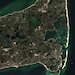 Cape Cod Satellite Imagery, Massachusetts, USA, Aerial Map, Map Art ...