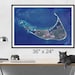 Nantucket Satellite Imagery Massachusetts USA Aerial Map - Etsy