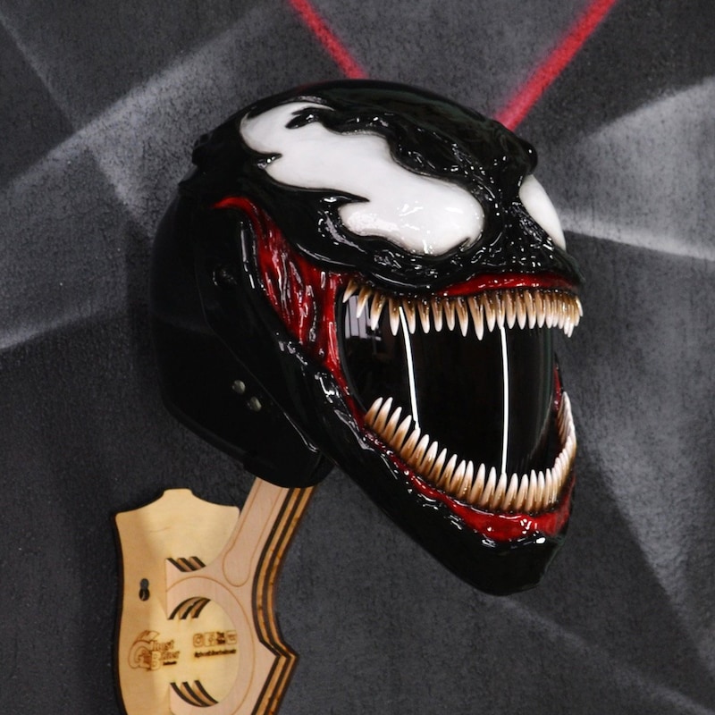 Venom Motorcycle Helmet - Etsy
