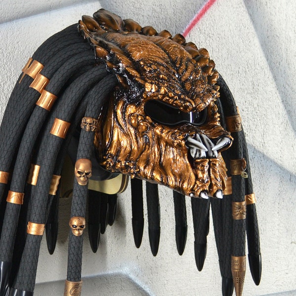 Predator Motorcycle Helmet - Etsy