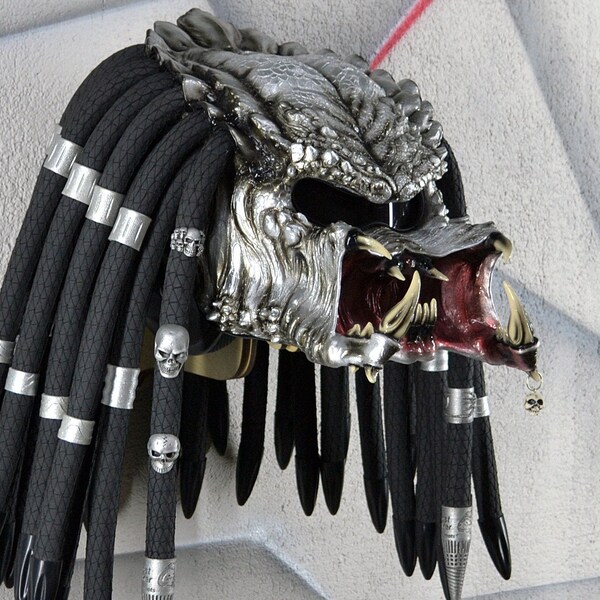 Predator Motorcycle Helmet - Etsy