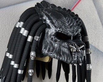 Predator Motorcycle Helmet. Predator Mask. Road Legal DOT&ECE | Etsy