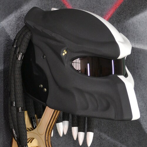 Custom Predator Motorcycle Helmet - Etsy