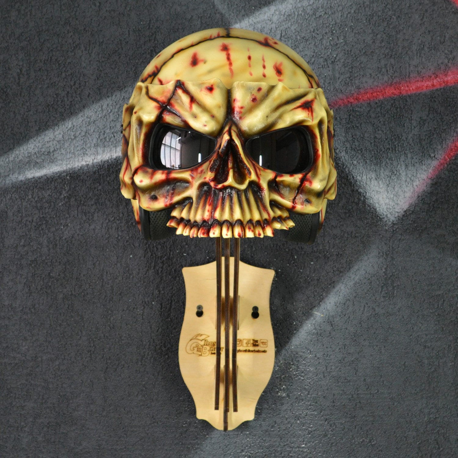 Custom Skull Open Face Helmet. DOT&ECE Approved. Free | Etsy