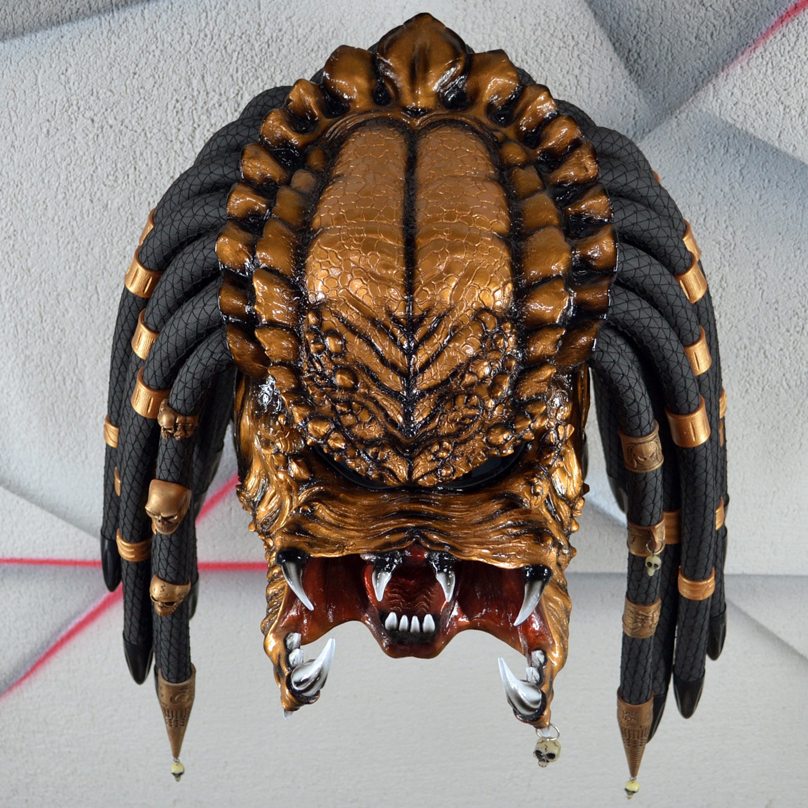 Predator Motorcycle Helmet. DOT & ECE Certified. Special Bronze Edition ...