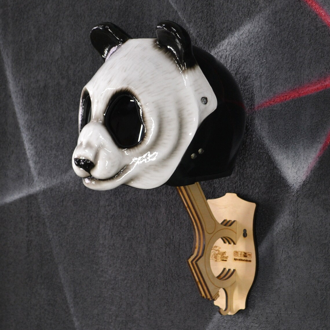 Panda Motorcycle Helmet. DOT&ECE Approved. New Model Moto | Etsy