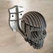 Skull Helmet Wall Mount. Hanger for Motorcycle Helmet. Helmet Stand ...