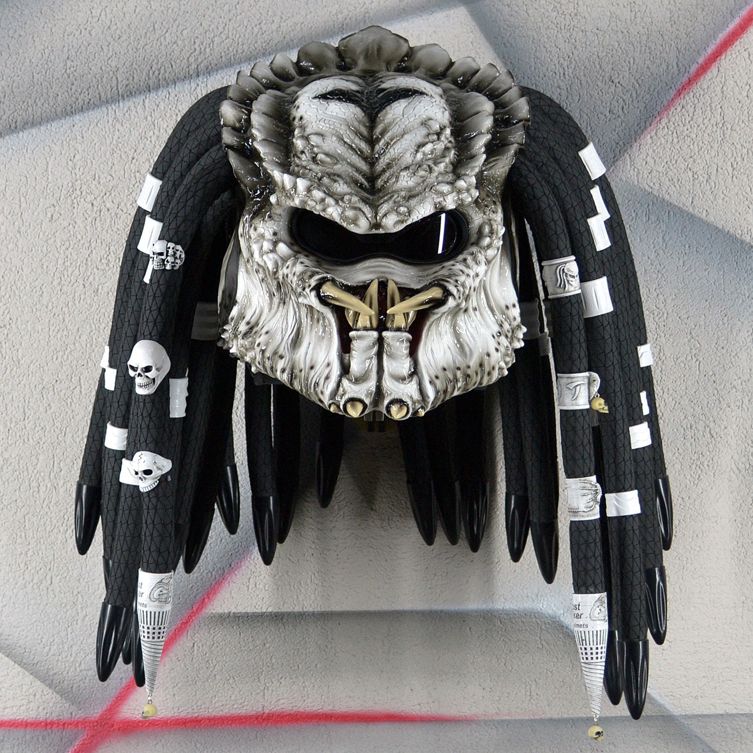 Predator Motorcycle Helmet. Custom Model. DOT&ECE Certified. - Etsy