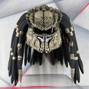 Predator Motorcycle Helmet. DOT&ECE Certified. Cosplay Mask. - Etsy