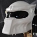 Matt White Custom Predator Helmet With Real Laser. DOT&ECE - Etsy