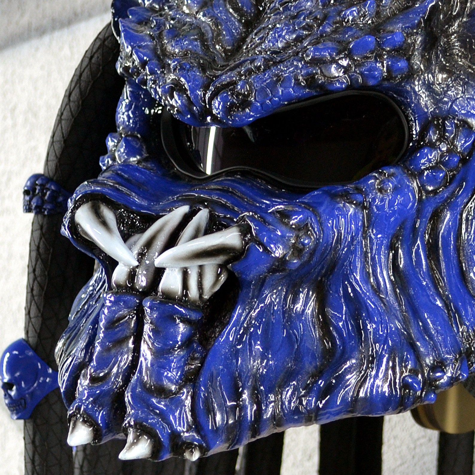 Unique Predator Motorcycle Helmet. Custom Model. DOT&ECE | Etsy