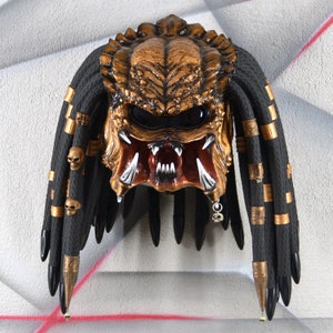 Predator Motorcycle Helmet. DOT & ECE Certified. Special Bronze Edition ...