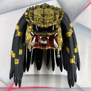 Predator Motorcycle Helmet. DOT & ECE Certified. Special Gold Edition ...