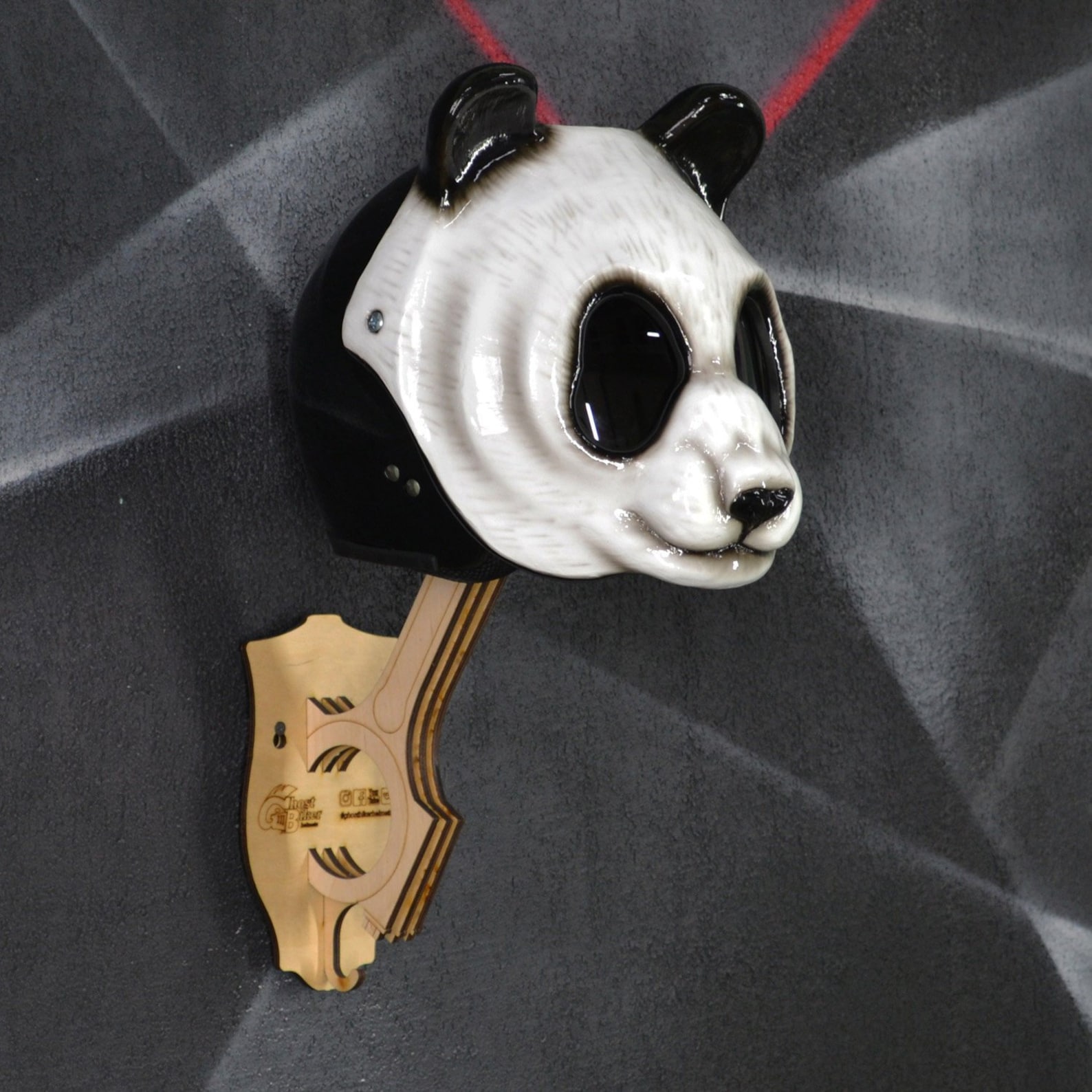 Panda Motorcycle Helmet. DOT&ECE Approved. New Model Moto | Etsy