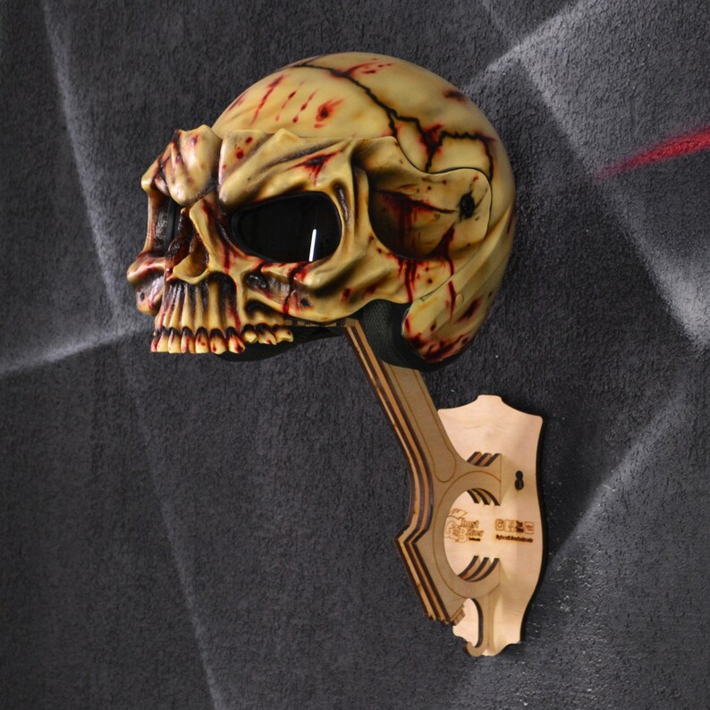 Custom Skull Open Face Helmet. DOT&ECE Approved. - Etsy