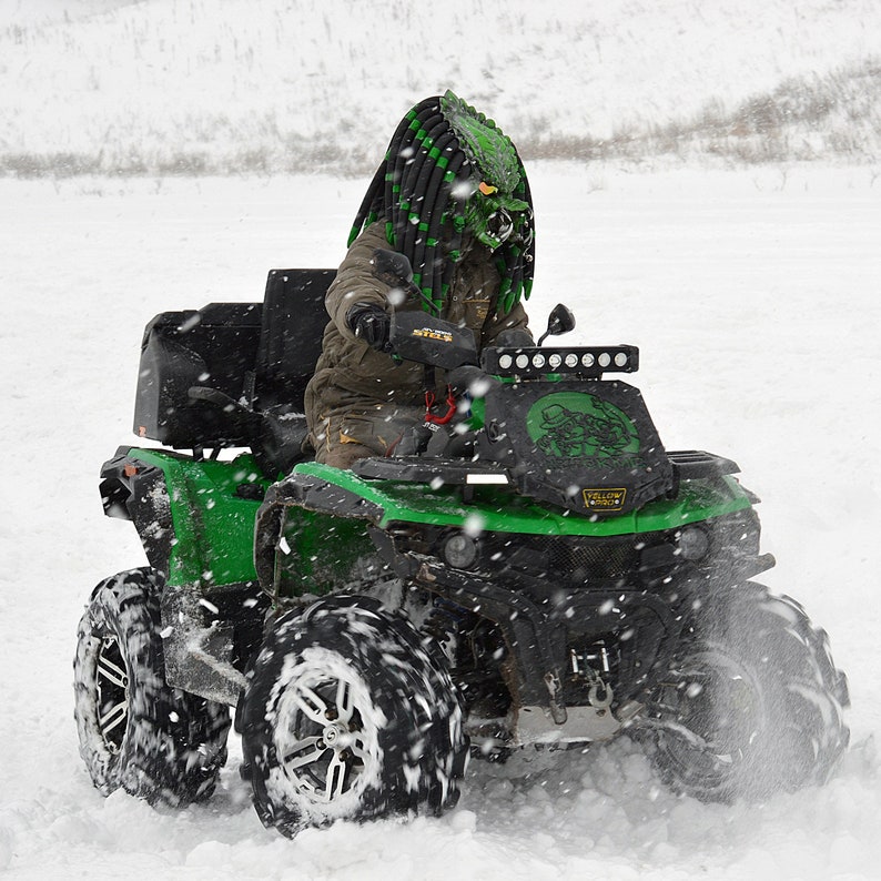 Predator Motorcycle Helmet. DOT&ECE Certified. Kawasaki Green Color. - Etsy