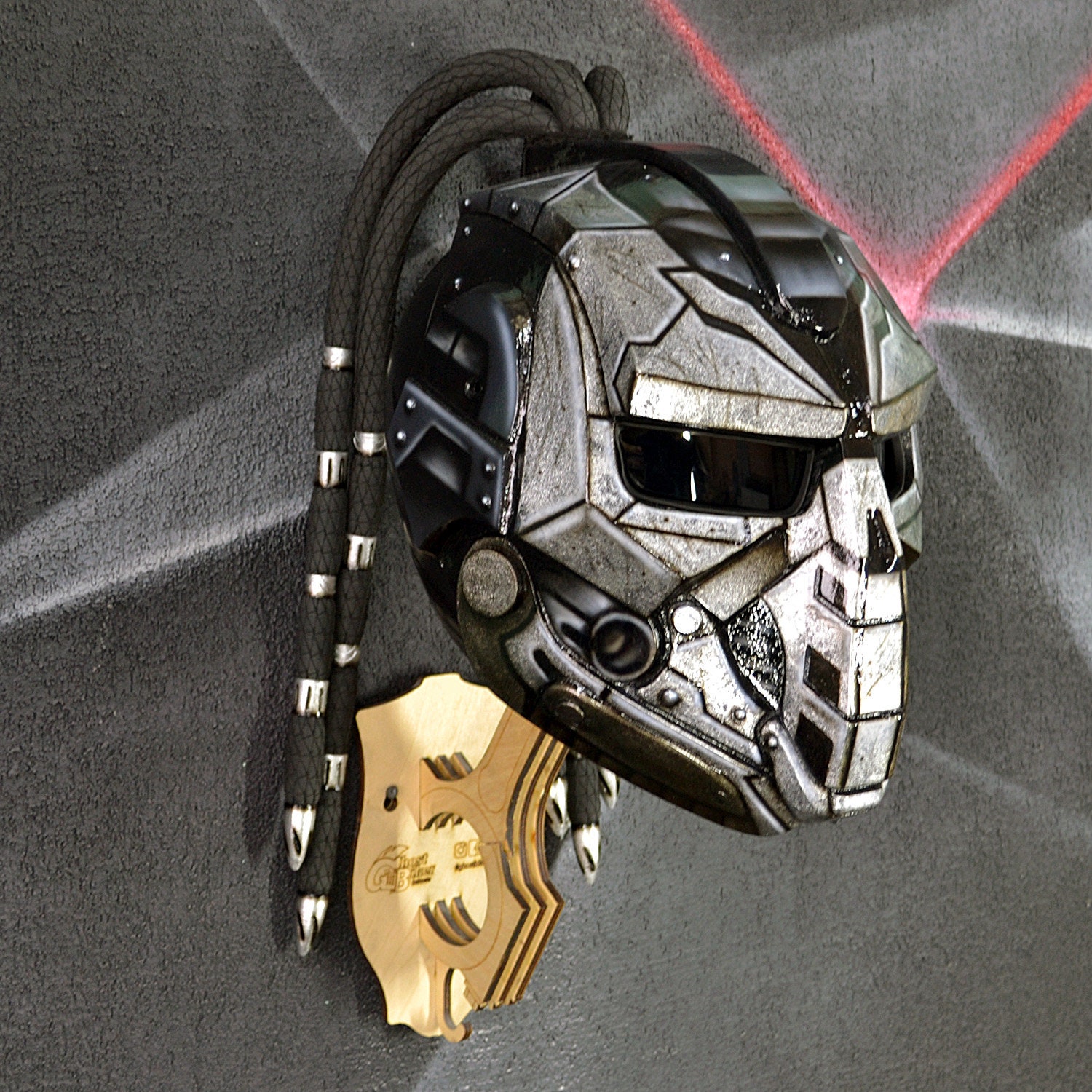 Smoke Motorcycle Helmet. DOT&ECE Certified. Mortal Kombat Cyborg. MK ...