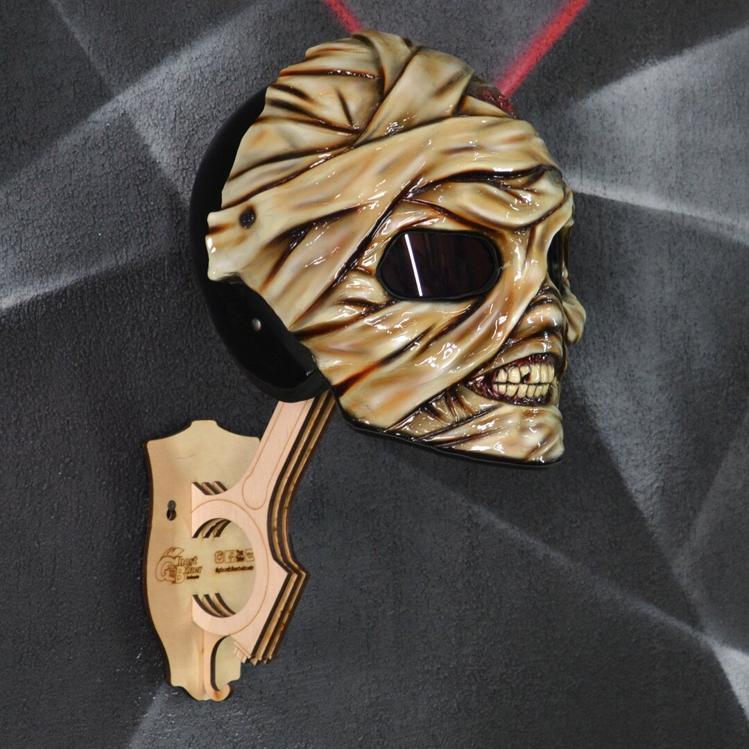 Mummy Motorcycle Helmet. Certified DOT and ECE. - Etsy