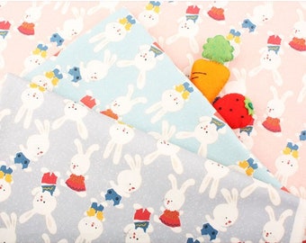 Rabbit fabric | Etsy