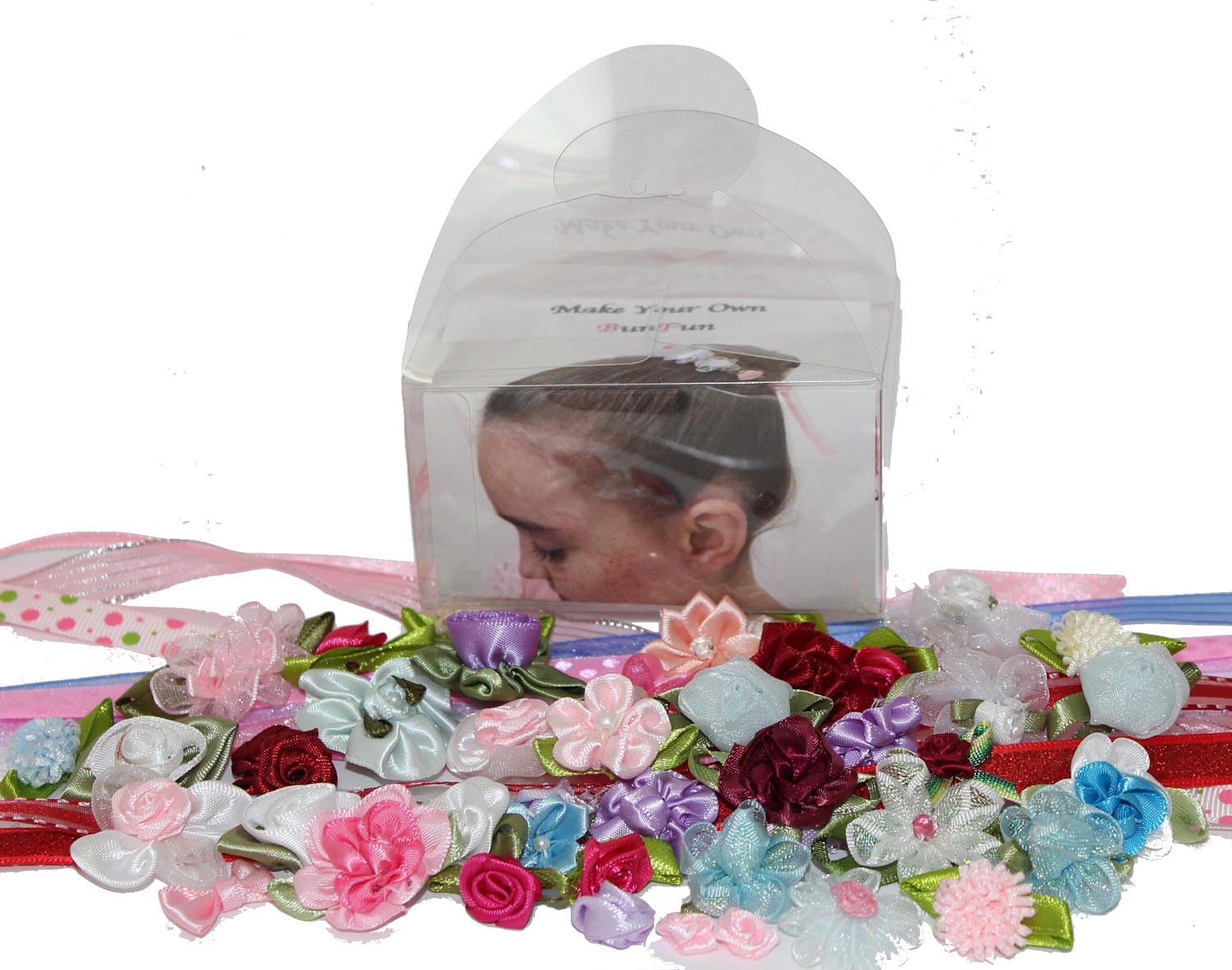 DIY Make Your Own Bunfun™ Ballet Bun Flower Wreath Craft Kit. - Etsy