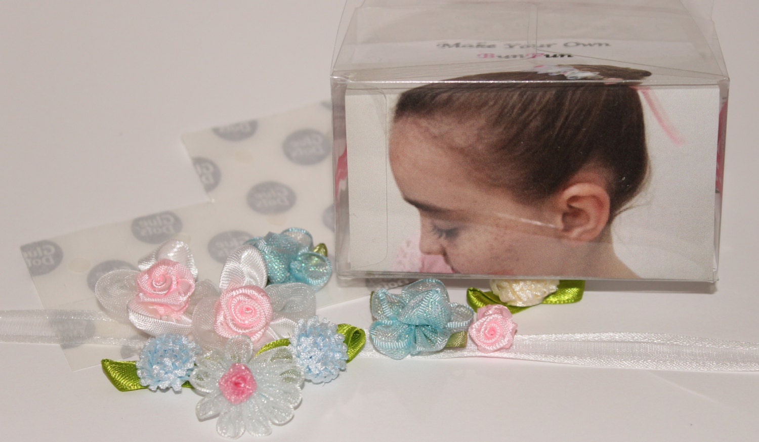 DIY Make Your Own Bunfun™ Ballet Bun Flower Wreath Craft Kit. - Etsy