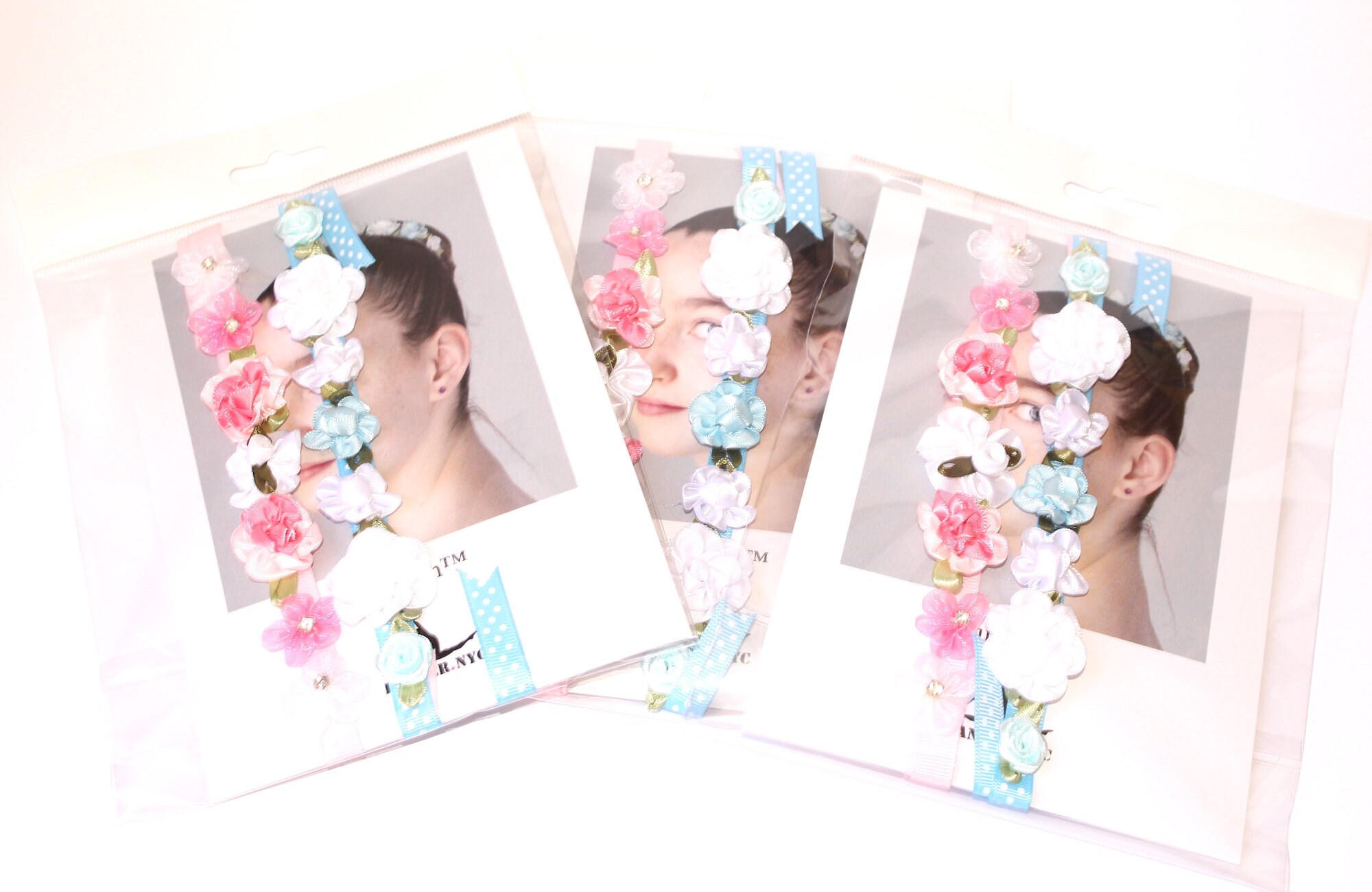 Ballet Bun Flower Garland - BUNFUN™ Flower Wreath Garland for Your ...