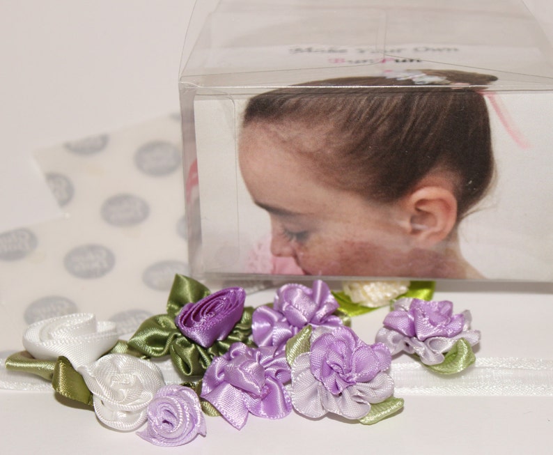 DIY Make Your Own Bunfun™ Ballet Bun Flower Wreath Craft Kit. - Etsy