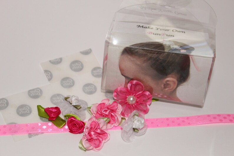 DIY - Make Your Own Bunfun™ - Ballet Bun - Flower Wreath Craft Kit. - Etsy