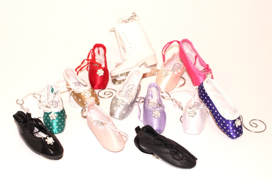 Keyring - Mini Dance Shoe Key Ring, Backpack Dangler or Ornament ...