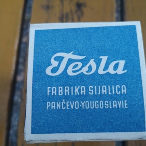 Very Rare Vintage TESLA Light Bulb 24V 100W Made in Yugoslavia - Etsy