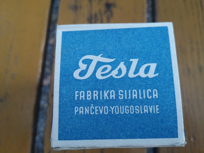 Very Rare Vintage TESLA Light Bulb 24V 100W Made in Yugoslavia - Etsy