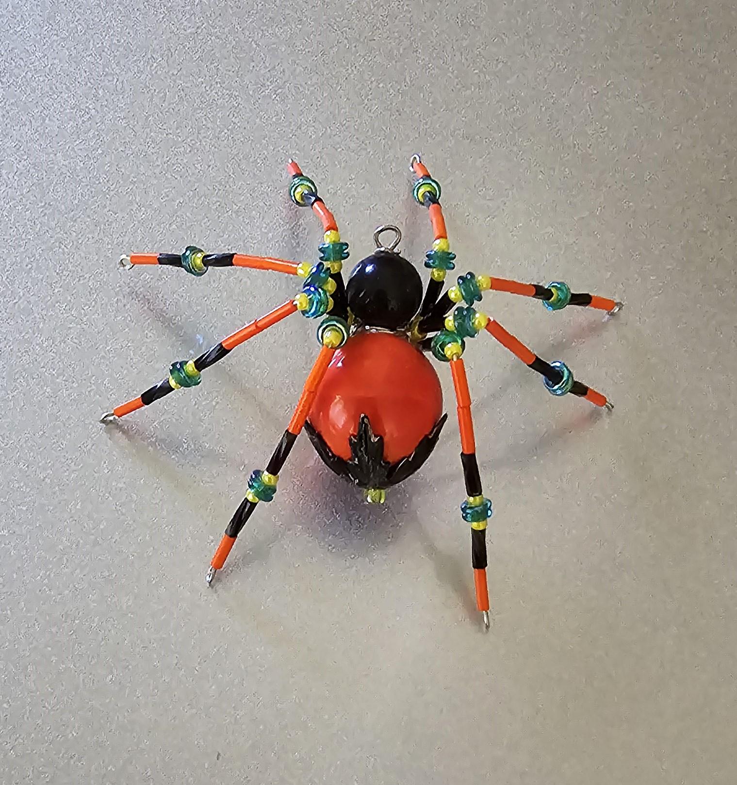 Halloween Beaded Spide - Etsy