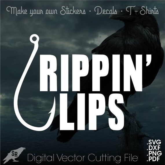 Rippin' Lips Vector for Cricut/ Silhouette Digital - Etsy