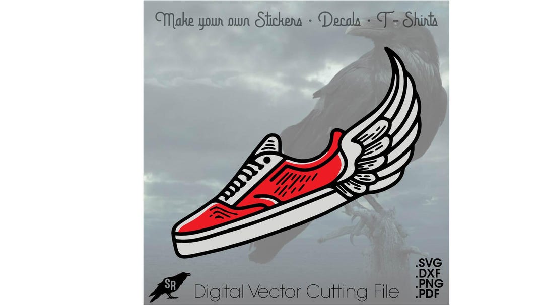 Track Shoes With Wings, Winged Track Shoes, Hermes, Talaria, Vector for ...