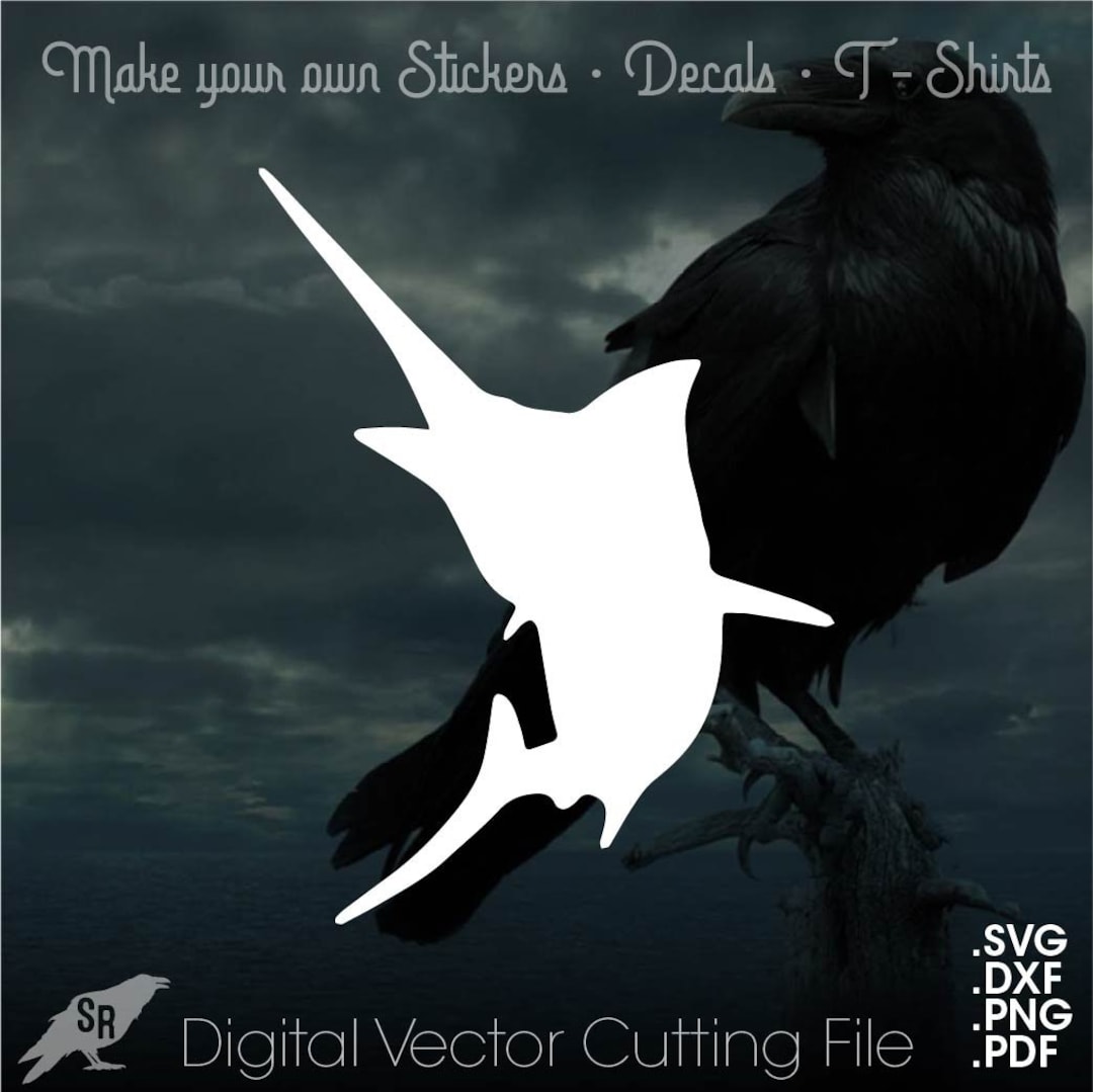 Swordfish, Vector for Cricut/ Silhouette, Digital Instant Download Svg ...
