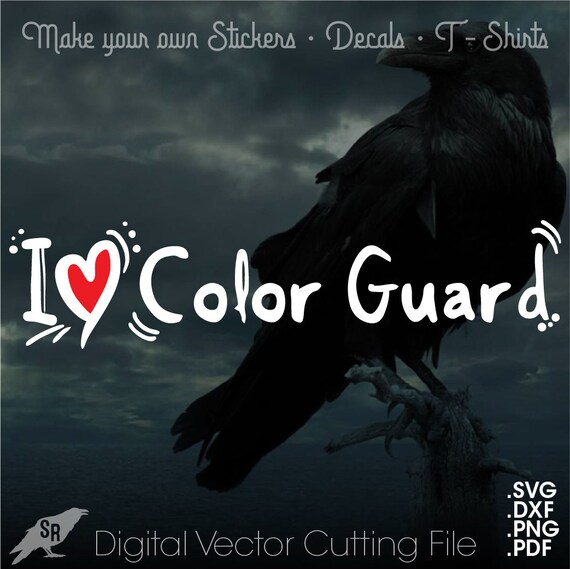 Color Guard Vector for Cricut/ Silhouette Digital Instant - Etsy