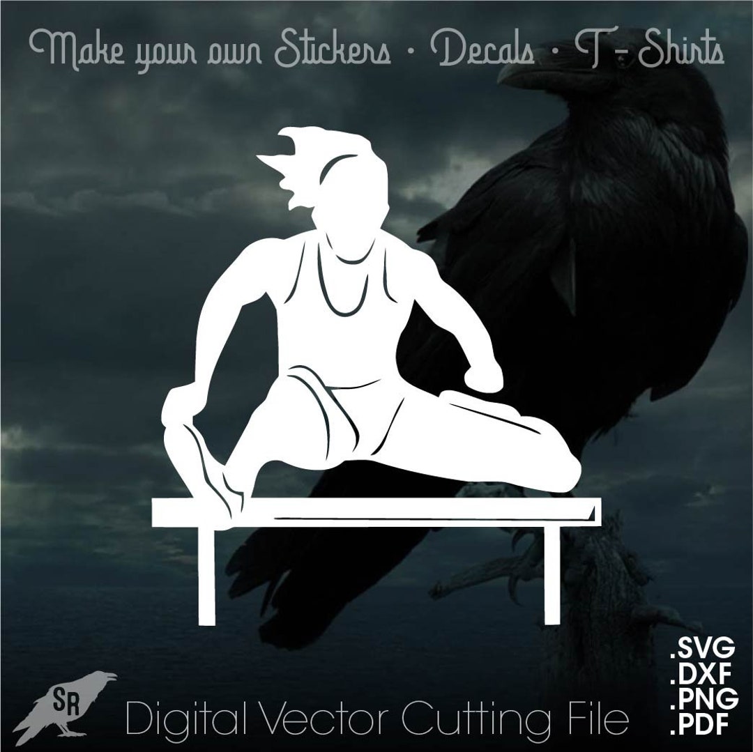Hurdling, Hurdles Track Vector for Cricut/ Silhouette, Digital Instant ...