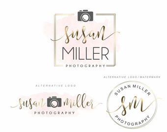 Premade Branding Kit Photography Logo Set Watermark - Etsy