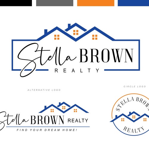 EXP Realtor Logo Real Estate Logo Design New EXP Realty - Etsy