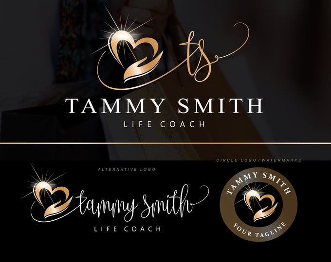 Life Coaching Logo, Quantum Healing Logo, Life Coach Logo Design ...